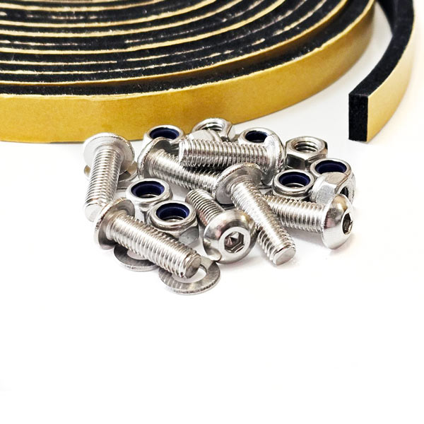 Polycarbonate Window Full Fitting Kit - Bolt In - ACW Motorsport ...