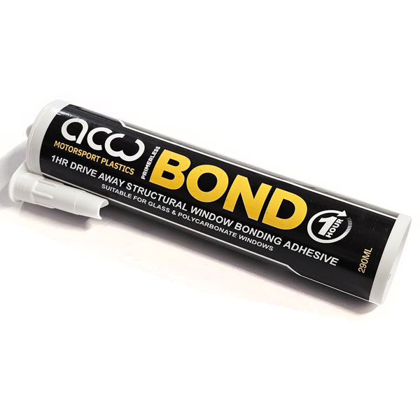 ACW Motorsport Plastics primerless polycarbonate window bond - ACW ...